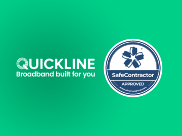 Safe Contractors: Quickline Receives Official Recognition